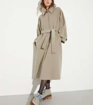 Max & Co. Wool-cashmere Wrap Coat
