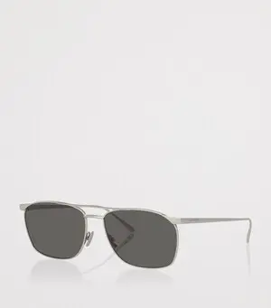Saint Laurent Metal Pilot Sunglasses