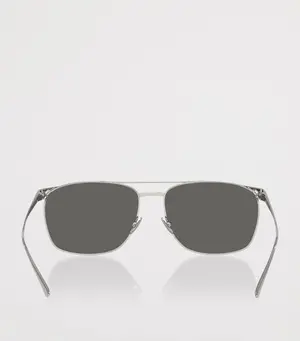 Saint Laurent Metal Pilot Sunglasses