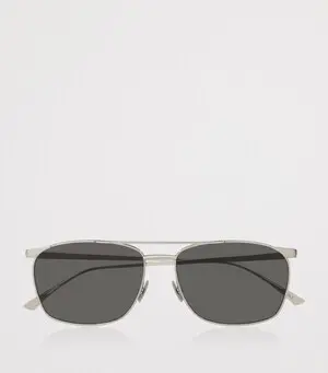 Saint Laurent Metal Pilot Sunglasses