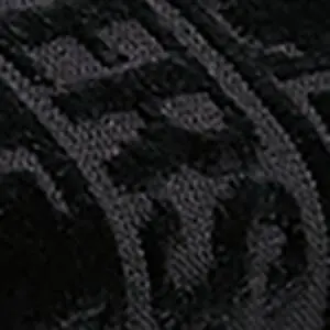 Versace Baroque Towels - Black