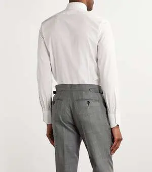 TOM FORD Cotton Poplin Shirt - White