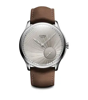 CZAPEK Stainless Steel Promenade Strap Watch - Beige