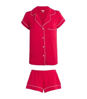 Eberjey Gisele Short Pyjama Set - Red