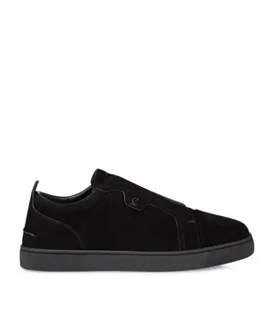 CHRISTIAN LOUBOUTIN St. Louis Slip-on Sneakers - Red
