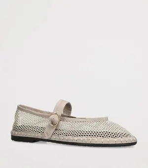 FLABELUS Isabella Mesh Ballet Flats