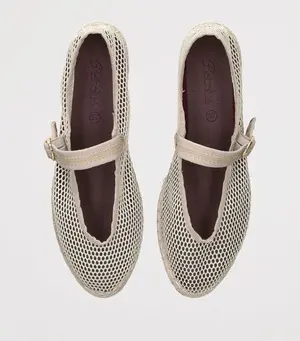 FLABELUS Isabella Mesh Ballet Flats