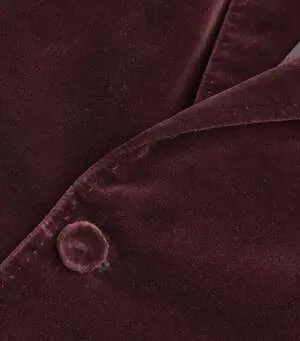 Brioni Velvet Single-breasted Blazer