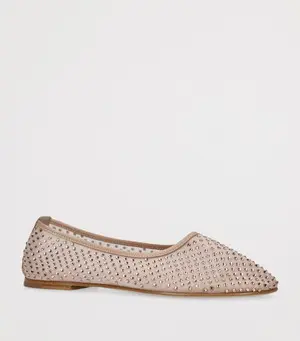 Dear Frances Embellished Balla Ballet Flats