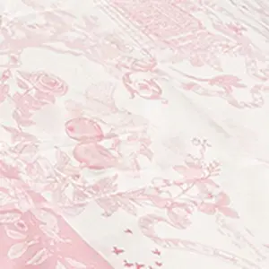 Harrods Toile Umbrella - Pink