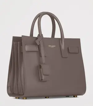 Saint Laurent Nano Sac De Jour Tote - Grey