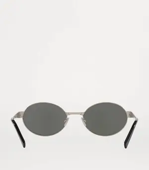 Saint Laurent Metal Sl 692 Sunglasses - Silver