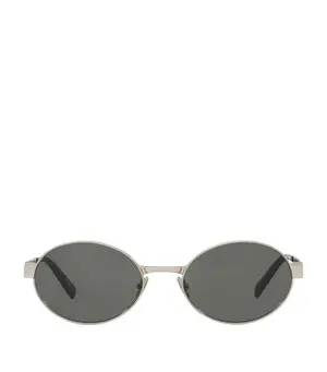 Saint Laurent Metal SL 692 Sunglasses Silver