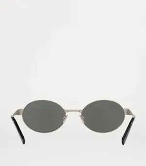 Saint Laurent Metal Sl 692 Sunglasses - Silver