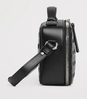 Bottega Veneta Leather Intrecciato Getaway Phone Pouch