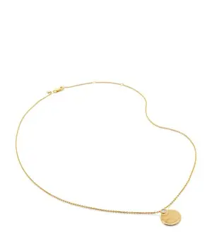 Monica Vinader Diamond Essentials Necklace - Gold