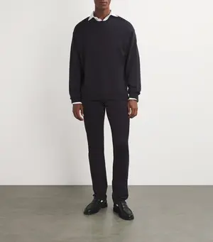Paige Federal Slim Jeans - Navy