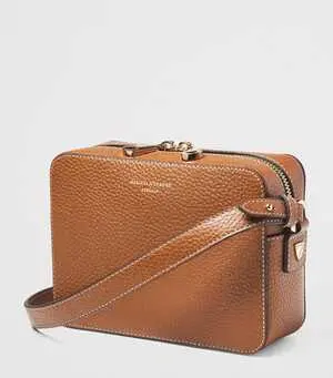 ASPINAL OF LONDON Leather Camera Bag - Brown