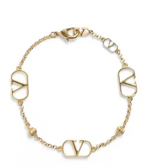Valentino Garavani Vlogo Signature Bracelet - Gold