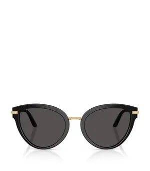 Dolce & Gabbana Butterfly Sunglasses - Black