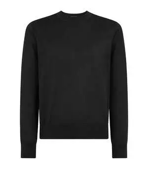 TOM FORD Cashmere Crew-neck Sweater - Black