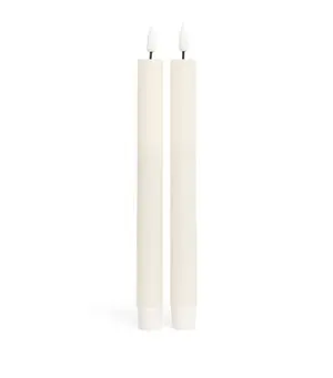 DELUXE HOMEART Wax Led Dinner Candles - Neutral