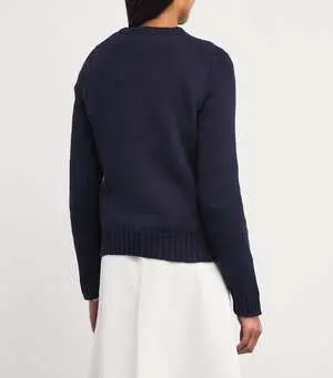 Polo Ralph Lauren Cotton American Flag Sweater - Navy