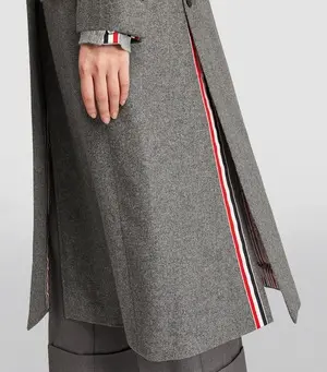 Thom Browne Tailored Overcoat - Grey