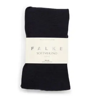 Falke Softmerino Tights - Navy
