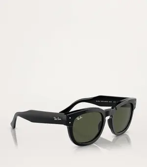 Ray-ban Propionate Mega Hawkeye Sunglasses - Black