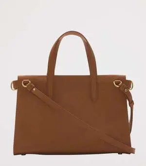 Burberry Small Cotswolds Tote Bag - Brown