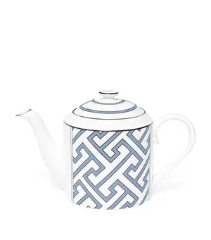 O.W.LONDON Maze Teapot - Blue