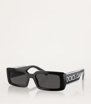 Dolce & Gabbana Injected 0dg6187 Sunglasses - Black