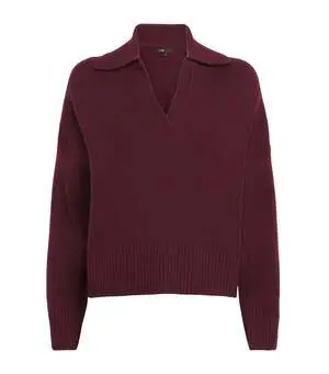 Maje Collared Sweaters For Women