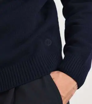 Harrods Cashmere Button-down Sweater