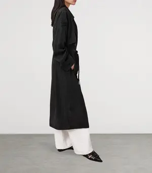 ALLSAINTS Linnie Trench Coat - Black