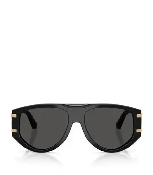 Dolce & Gabbana Millennials Pilot Sunglasses - Black