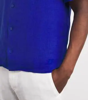 Vilebrequin Linen Charli Shirt - Blue
