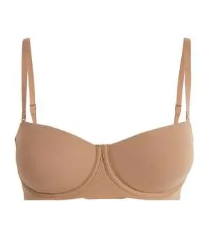 SKIMS Fits Everybody Strapless Bra - Brown
