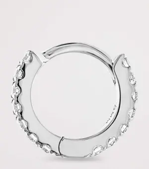 MARIA TASH Diamond Eternity Single Hoop Earring