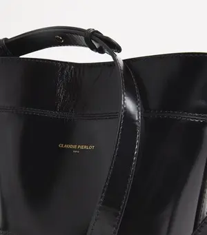 Claudie Pierlot Leather Bucket Bag