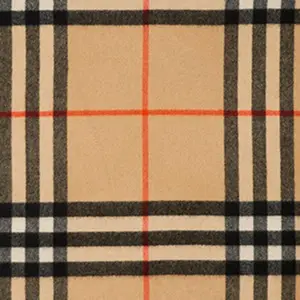 Burberry Wide Cashmere Check Scarf - Beige