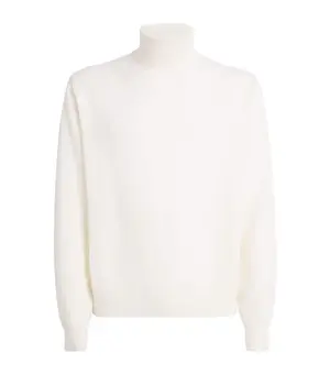 Ralph Lauren Purple Label Cashmere Rollneck Sweater - Ivory