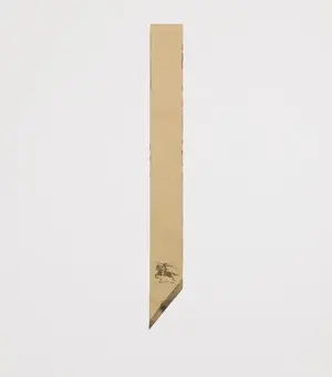 Burberry Silk Watercolour Check Twilly