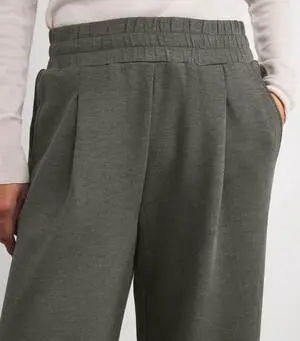Varley Wide Leg Trousers - Grey