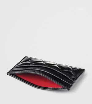 ASPINAL OF LONDON Leather Slim Card Holder - Black