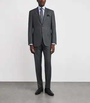 Canali Wool 2-piece Suit - Grey