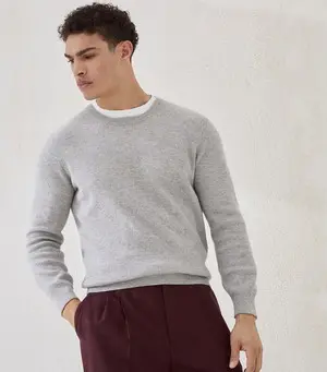 Brunello Cucinelli Cashmere Ribbed Sweater