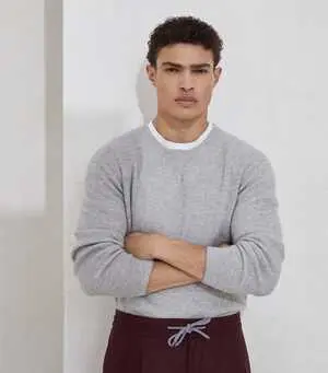 Brunello Cucinelli Cashmere Ribbed Sweater