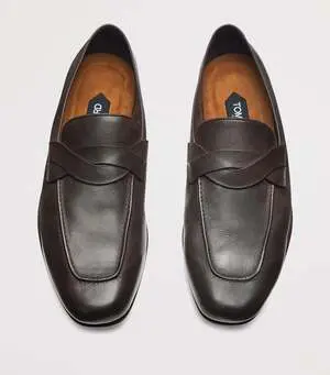TOM FORD Leather Loafers